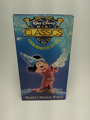 WALT DISNEY MINI CLASSICS Vhs Video Commemorative Edition MICKEY'S MAGICAL WORLD 12257690033| eBay