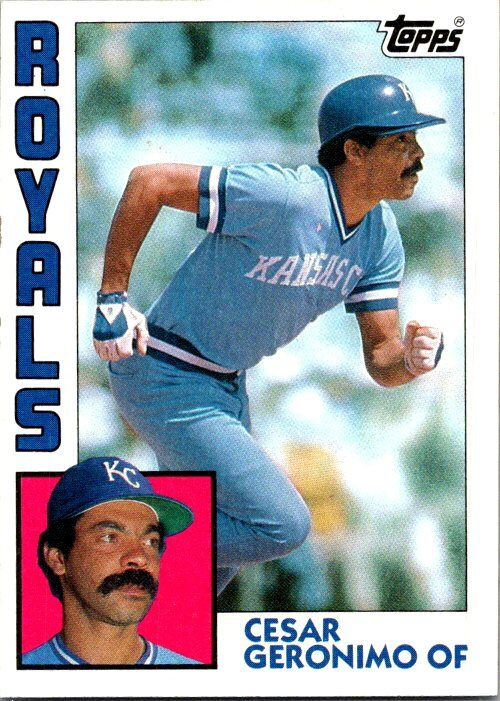1984 Topps #544 Cesar Geronimo | eBay