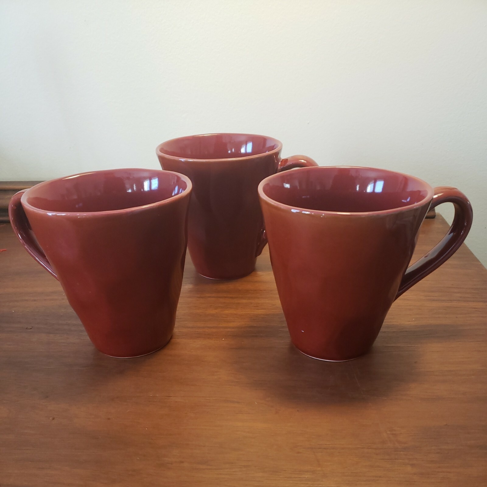 Weathered by Baum Set of Three Mugs Rust | eBay