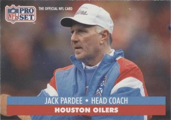 1991 Pro Set - #171 Jack Pardee for sale online | eBay