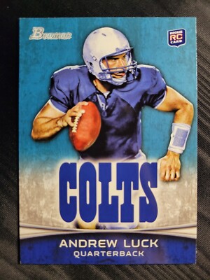 Andrew Luck 2012 BOWMAN ROOKIE RC #150 INDIANAPOLIS COLTS! | eBay