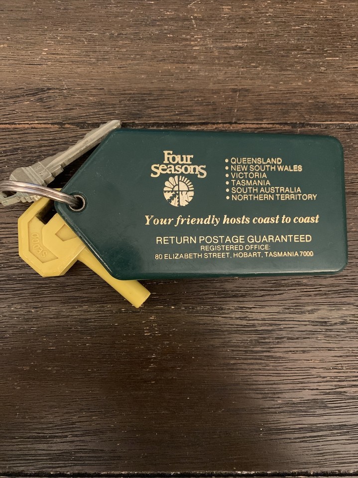 Four Seasons Australia Hotel Resort Room Key KeyChain | eBay