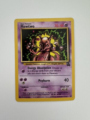 Pokémon TCG 2000 Mewtwo Promo Black Star #14 - Likely Gem Mint PSA 10 ...