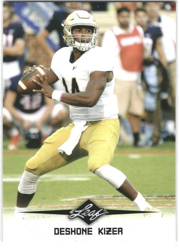 2017 Leaf Deshone Kizer Rookie Notre Dame #04 | eBay