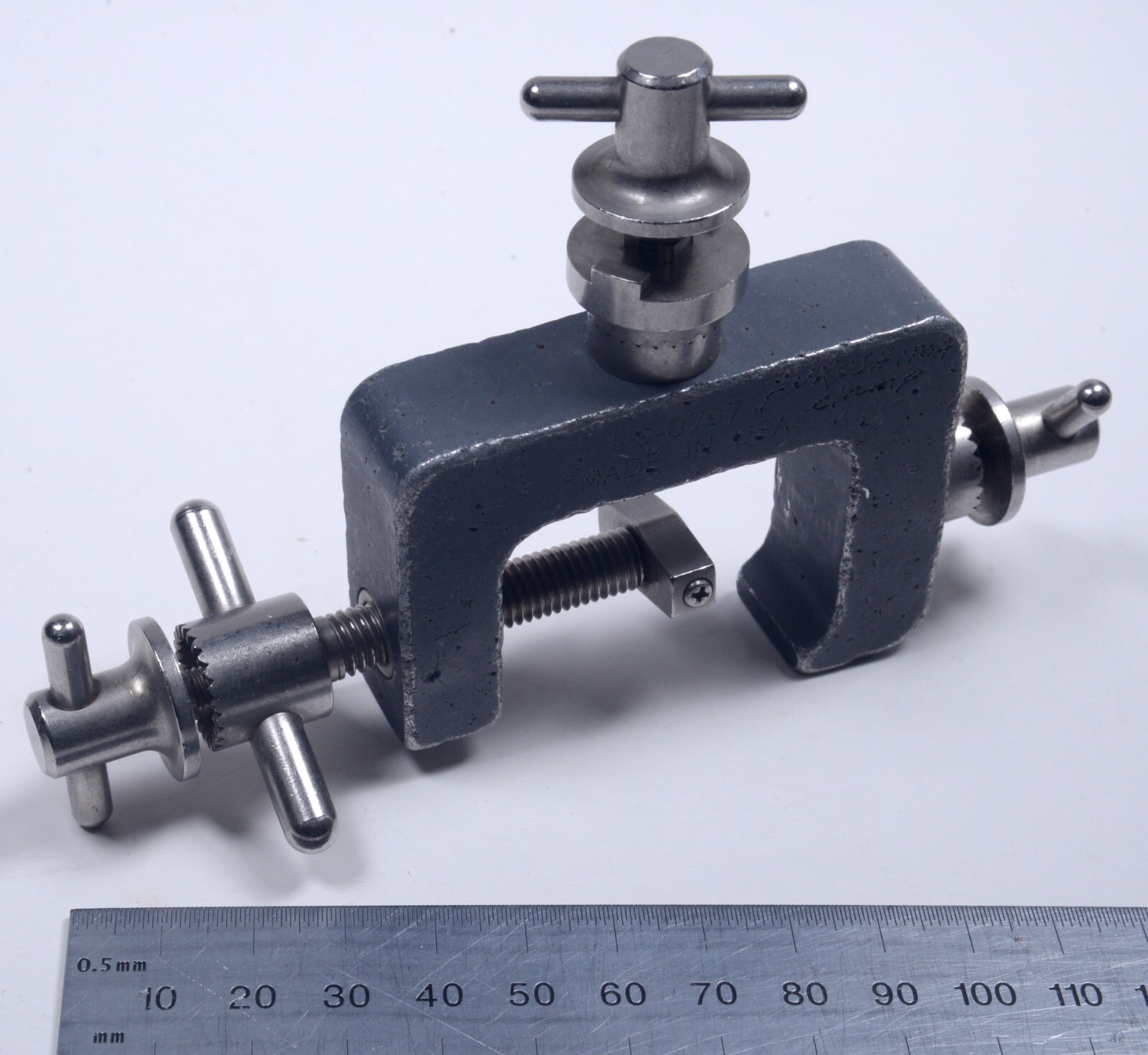 SEC #S-0797 Fukushima-Day Star Clamp 5" Stainless Surgical | eBay