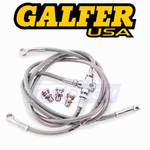 Galfer Brakes Rear Brake Line Kit for 1990-2006 Yamaha YFZ350 Banshee ...