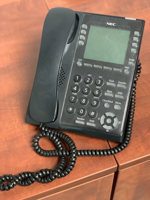 NEC SL2100 IP7WW-8IPLD-C1 Business Office Phone 717AAA-G (Password ...