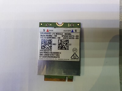 HP ME906s 4G LTE WWAN Card, HP 840 G5, HP 830 G5, | eBay