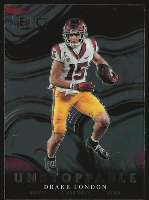 2022 Panini Select Draft Picks #US-DL Drake London Unstoppable | eBay