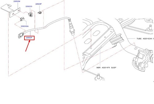 Capteur d'oxygène lambda NISSAN QASHQAI J11 MK2 2269000Q2C NEUF ...