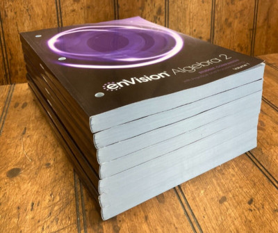 Set of 7 - enVision Algebra 2 - Student Companion Vol. 1 - Softcover ...