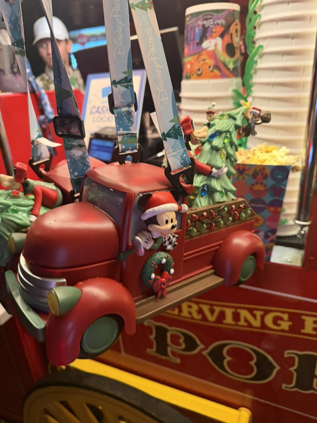 2025 Disney Parks Mickey Christmas Tree Truck Popcorn Bucket Holidays ...