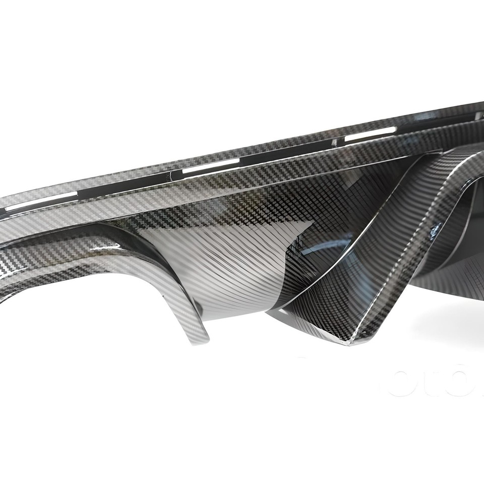 For 2014-2021 Jeep Grand Cherokee SRT/Trackhawk Rear Diffuser Carbon ...