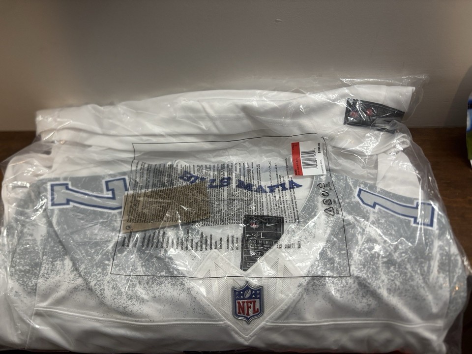 Nike Josh Allen Buffalo Bills Rivalries Limited Authentic FUSE Jersey ...