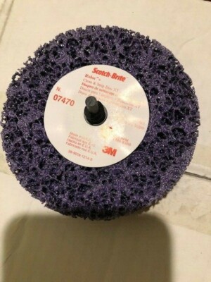 3M Scotch-Brite Roloc+ Clean and Strip XT Disc Extra Coarse | 4in ...