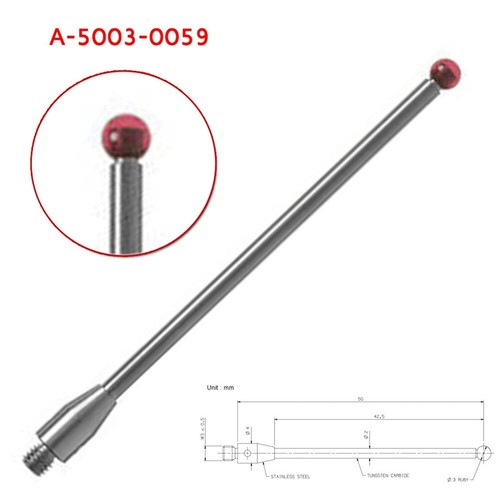 CMM High Quality Touch Probe Thread Probe Stylus 3mm Ball Tips A-5003 ...