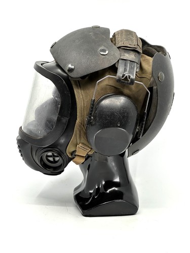 Tenet movie screen used prop flight deck helmet + gas mask Nolan *RARE ...
