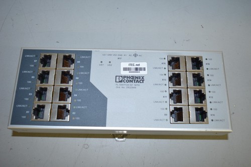 Phoenix Contact FL Switch SF 16TX Ethernet Switch 2832849 | eBay