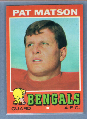 1971 Topps #72 Pat Matson EX-MT GO248 | eBay