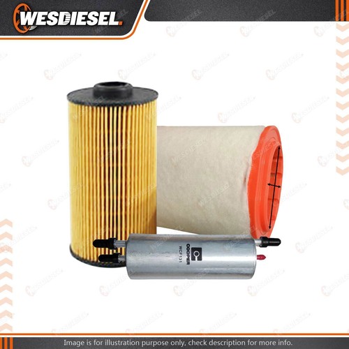Wesfil Oil Air Fuel Filter Service Kit for Landrover Range Rover L322 4 ...