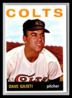 1964 Topps #354 Dave Giusti VG or Better | eBay