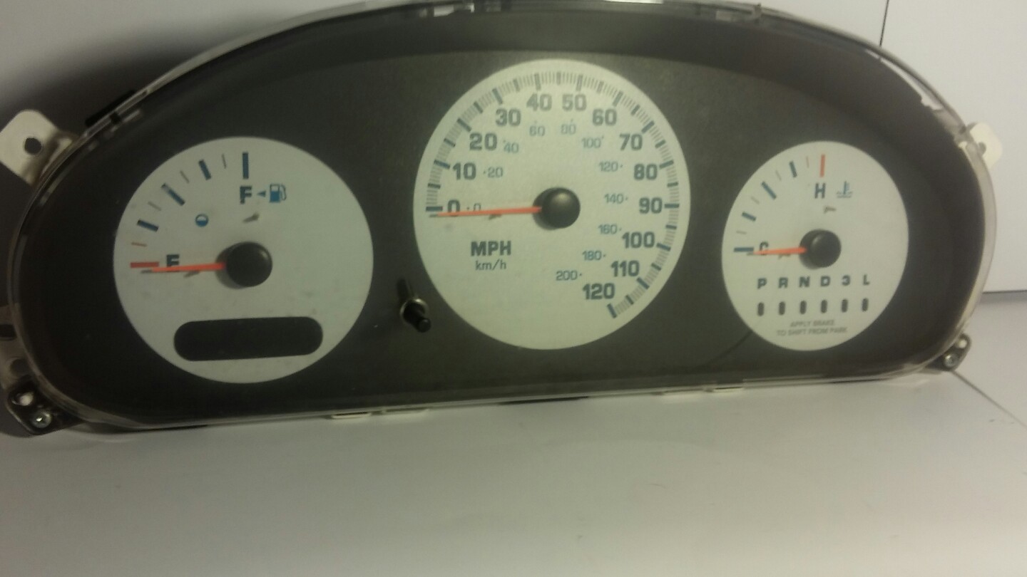 2004 dodge caravan Chrysler Town Country SPEEDOMETER ODOMETER ...