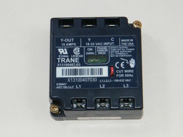 Trane X13100407-03 X13100407030 Phase Monitor Control for sale online ...