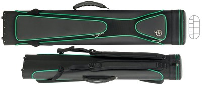 McDermott 75-0942 4Bx6S Black Pool Cue Stick Case w/ Backpack Shoulder Strap | eBay
