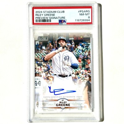RILEY GREENE Auto 2024 Stadium Club Autograph /50 POP 1!! No other ...