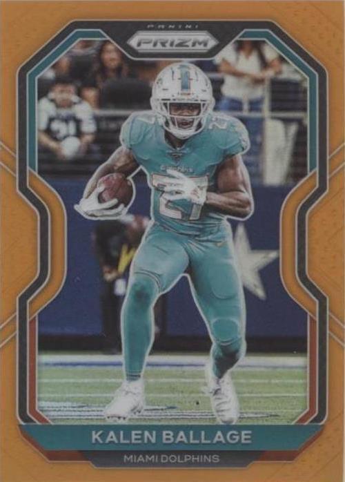 2020 Panini Prizm - Kalen Ballage #14 Orange Prizm /249 for sale online ...
