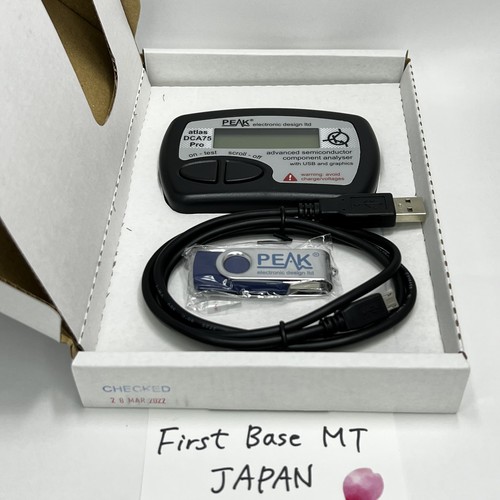 Peak Electronic Design Limited Semiconductor Analyzer DCA75 Japan F/S | eBay