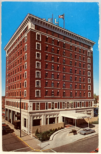 Hotel Severs Muskogee Oklahoma OK Chrome Vintage Postcard | eBay