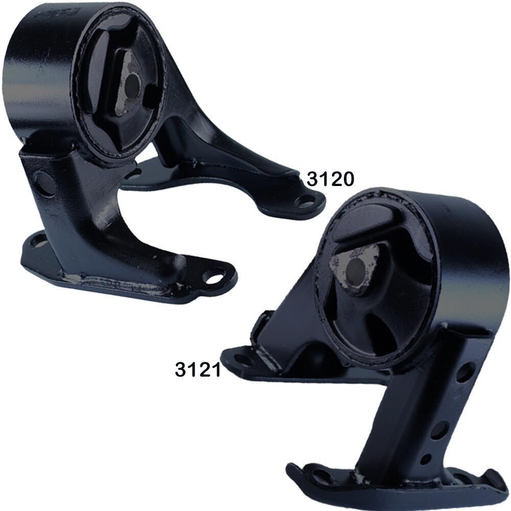 Front LH & Front RH Engine Mounts Set 2Pcs Fits GMC Canyon,Hummer H3 3. ...