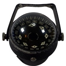 Vintage Aqua Meter Saturn Lighted Compass MP188221 5" Gimbal Mounted ...