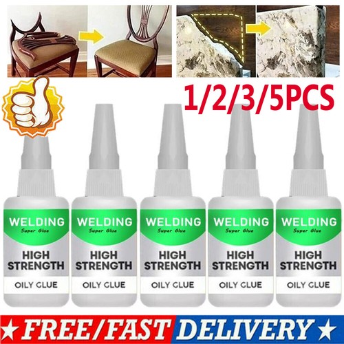 1/3/5Pack Welding High-Strength Oily Glue Uniglue Universal Super Glue ...