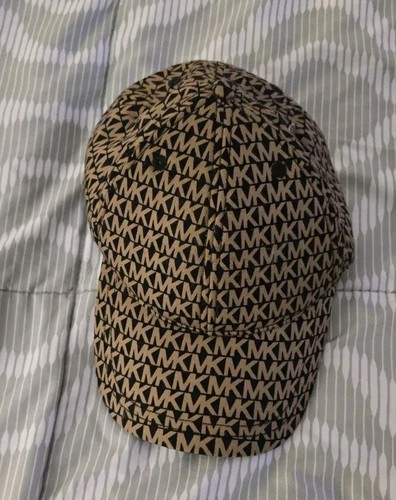 Michael Kors Signature MK Logo Strapback Baseball Cap Hat | eBay