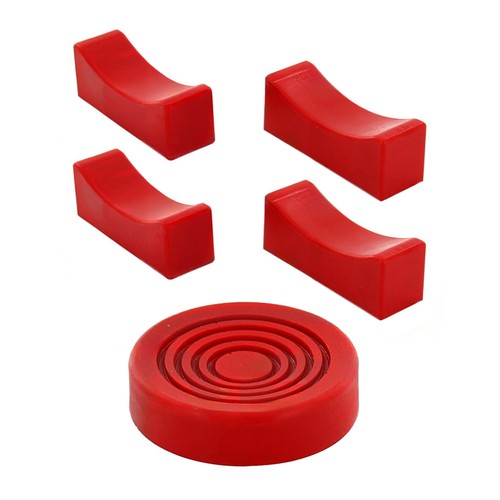 Prothane Red Urethane Jack Stand/ Hydraulic Floor Jack Pad Kit | eBay