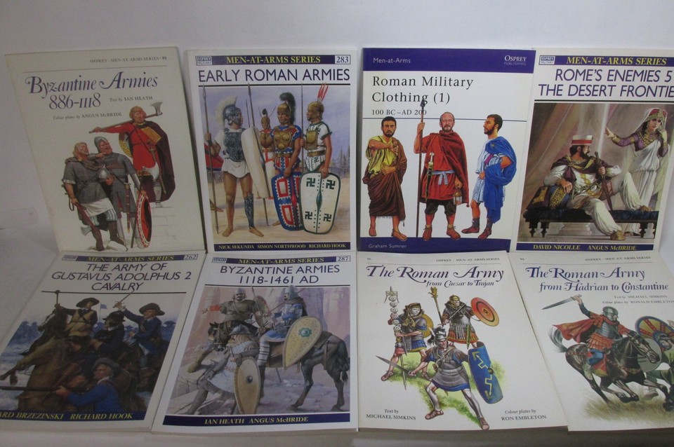 Osprey Men at Arms book series x 20 titles, job lot, warfare, history ...