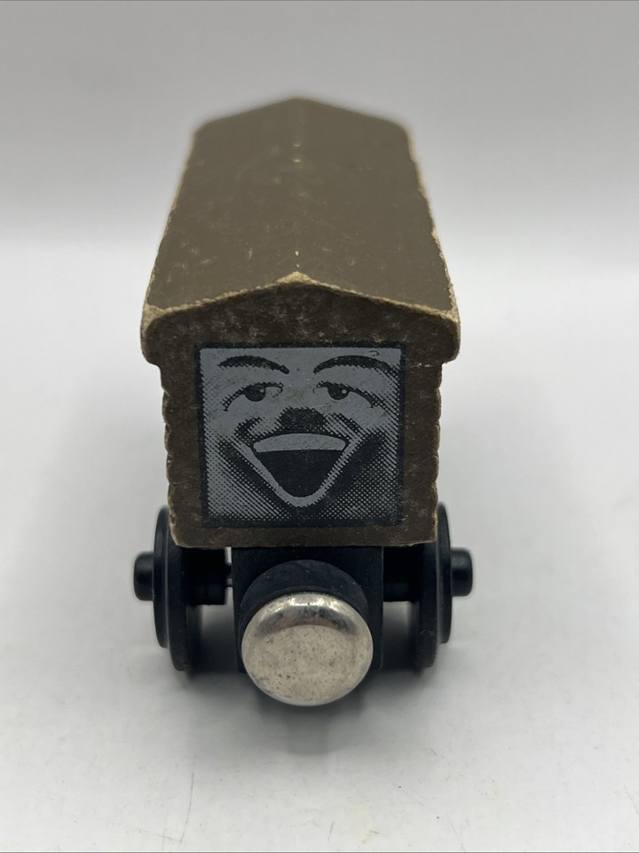Thomas Tank Wooden Train TROUBLESOME BRAKEVAN in Shining Time Packaging ...