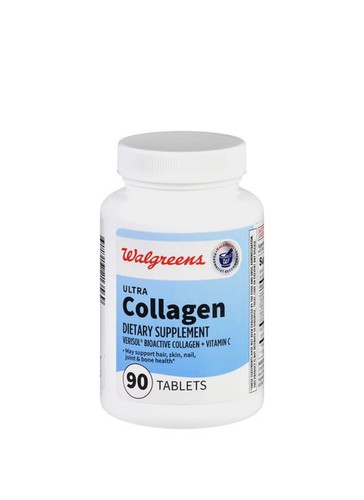 Walgreens Ultra Collagen for Hair Skin Nail Joint & Bone Health 90 ...