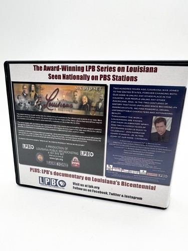 Louisiana A History DVD - LPB PBS Documentary 6 Ep + Bonus Bicentennial ...