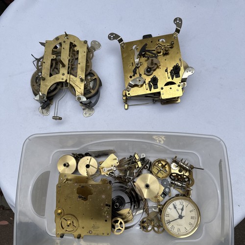 3 Antique Clock Movements Parts Repair Hermle and unbranded W.Haid | eBay