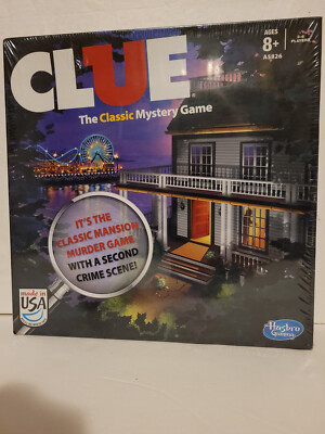 Clue The Classic Mansion Murder Mystery Game - NEW factory sealed | eBay