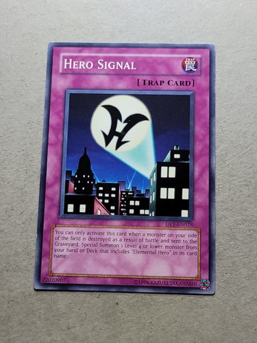 Hero Signal - DP1-EN028 - Unlimited - YuGiOh-LP | eBay