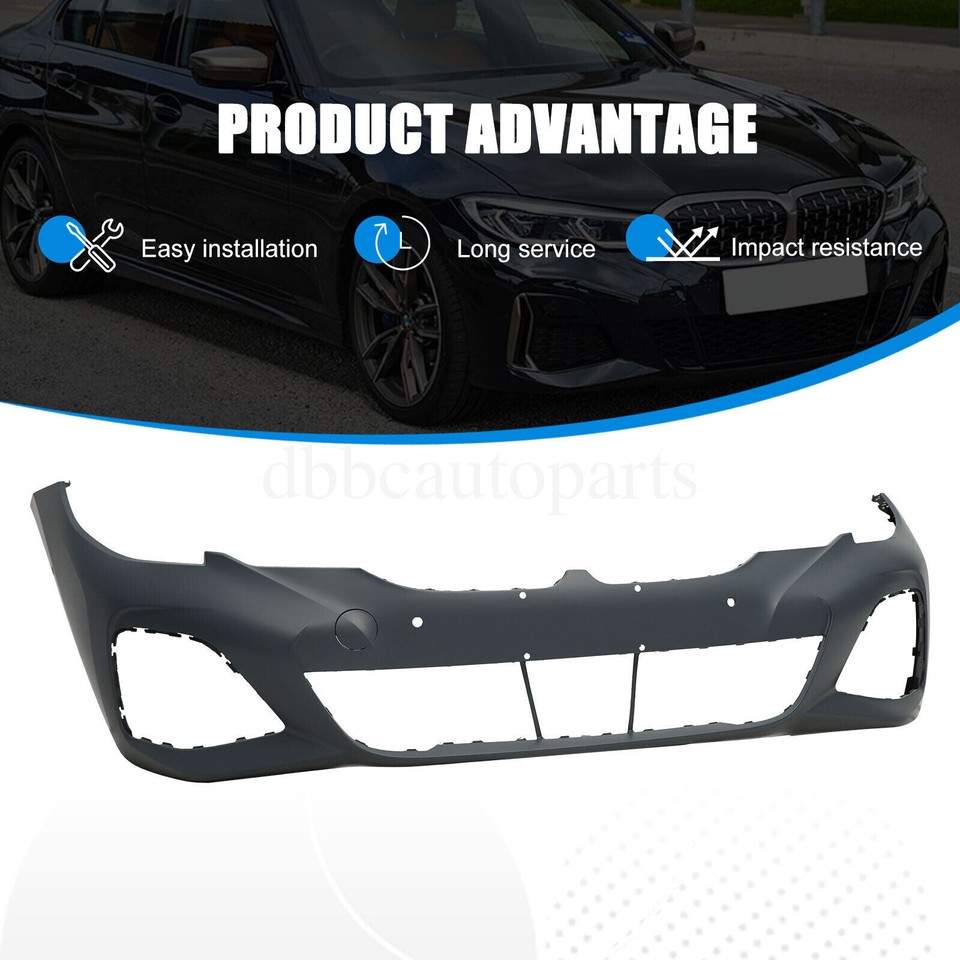 Front Bumper W/Sensor Hole NO ACC For BMW 3 Series G20 2019-2022 Fit ...