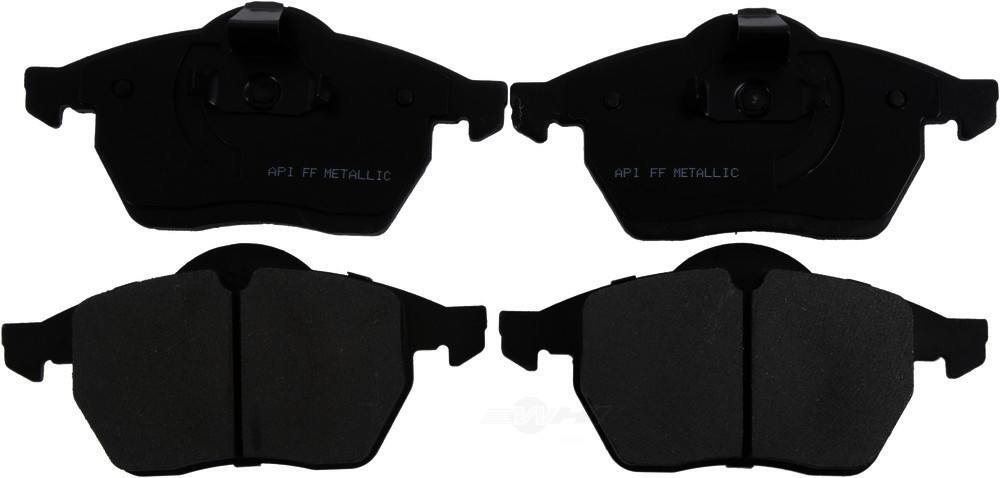 Disc Brake Pad Set-PSM Semi-Met Disc Brake Pad Front Autopart Intl 1402 ...