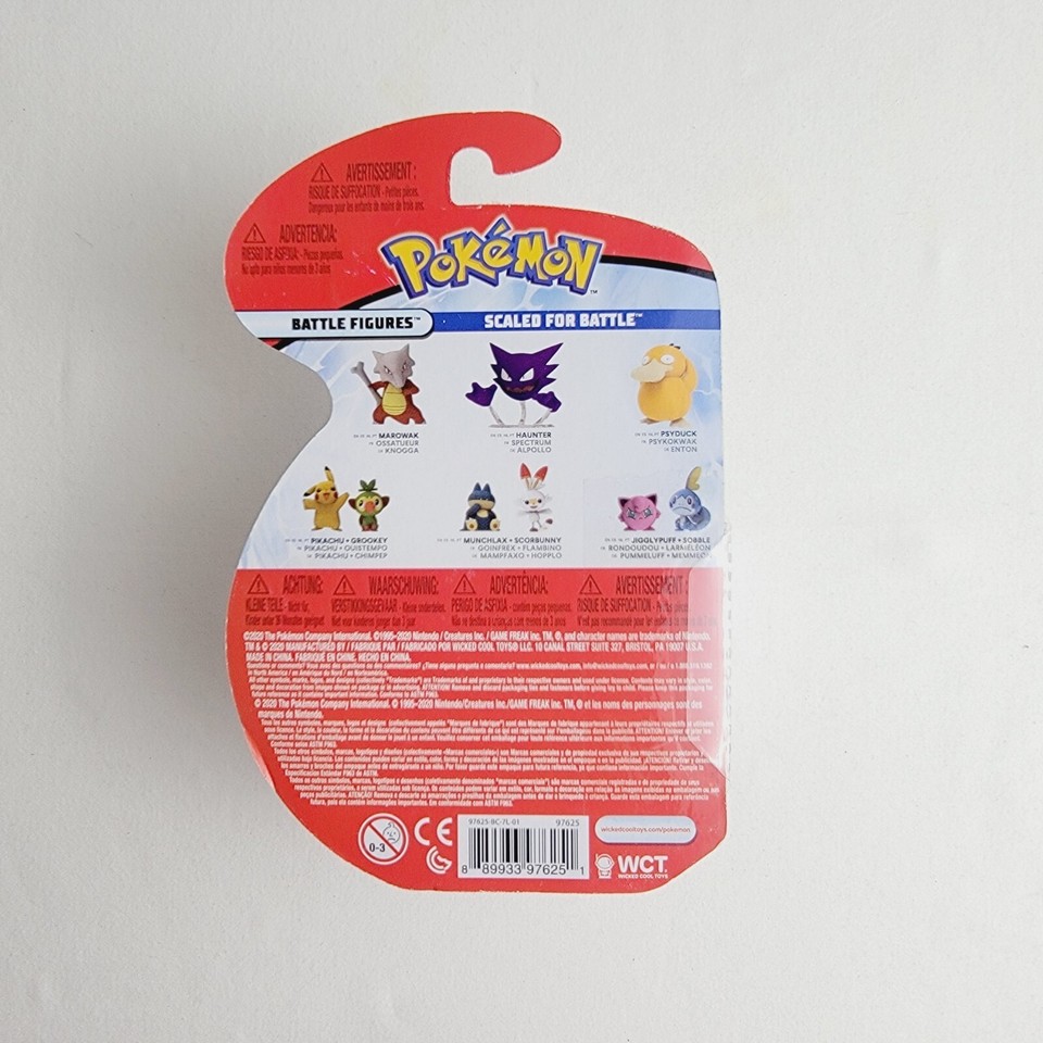 Pokémon Munchlax + Scorbunny Battle Figure Pack | eBay