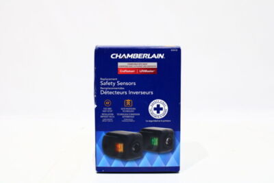 Chamberlain 820CB Garage Safety Sensors - Black 12381197460| eBay
