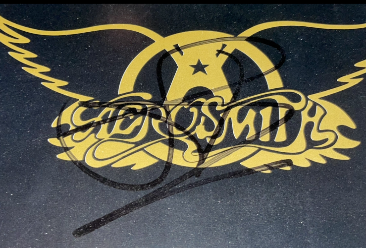 RARE STEVEN TYLER SIGNED AEROSMITH VINYL ALBUM COVER PSA AUTHENTICATE ...