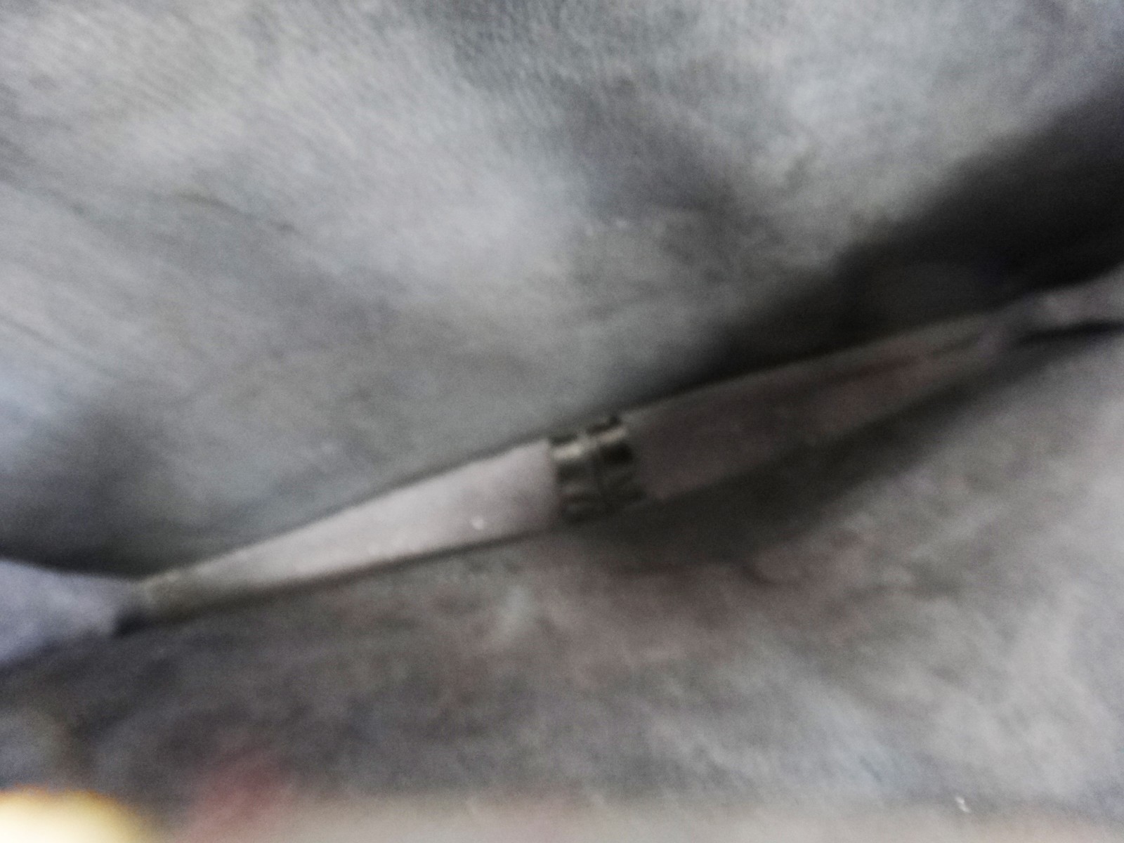 Vintage leather padlock briefcase laptop black accordion lock buckle ...